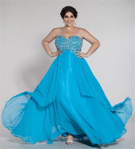 Plus Size Prom Dresses Dressed Up Girl
