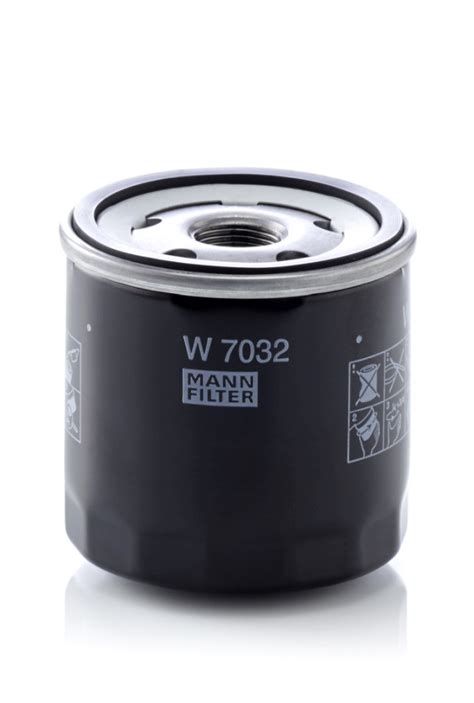 Oil Filter - W 7032 MANN-FILTER - 15208-00Q1D, 152085488R, 6071800010 ...