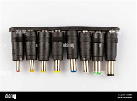 Notebook Power Adapter Watt Laptop Charger Power Notebook AC Adapter Isolated On White