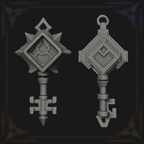 Artstation Stylized Keys