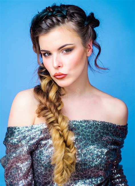 Woman With Fashion Makeup Best Hairstyle Beauty Fashion Skincare And