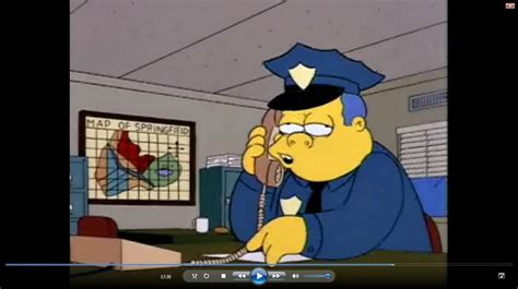 Chief Wiggum Jefe Gorgori Jefe