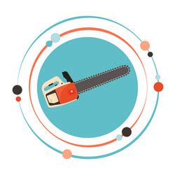 Tree Trimming Logo Vector Images Over