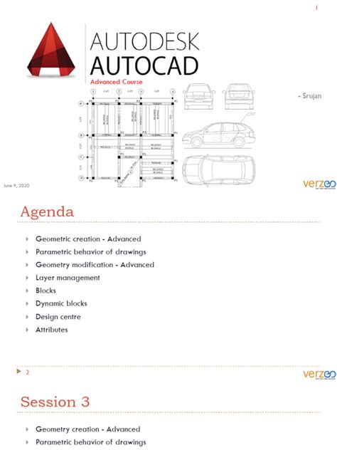 02 Autocad Advanced Class Pdf Line Geometry Geometry