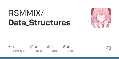 GitHub RSMMIX Data Structures