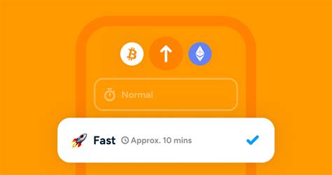 Introducing Speed Options For Sending Crypto