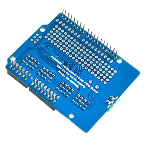 Купить в Москве Arduino Pwm Servo Shield Pca9685 на 16 каналов для Arduino с доставкой по России