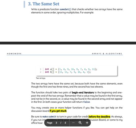Solved 3 The Same Set Write A Predicate Function Sameset