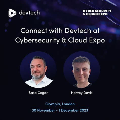 Devtech On Linkedin Cyberexpo Cloud Cybersecurity Ecosystems