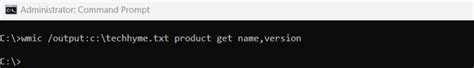 How To Get A List Of Installed Applications Programs Using Command Prompt Tech Hyme