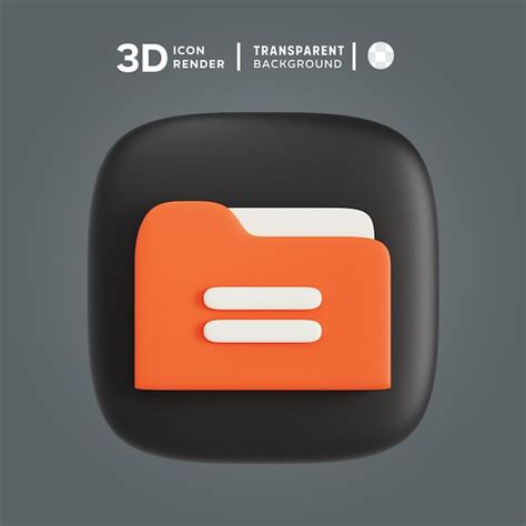 Premium Psd 3d Icon User Interface Set Illustration
