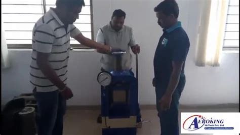 manual analog cube testing machine 100 ton 100kn model name number