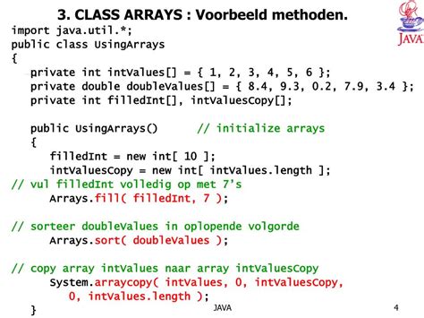 Ppt H 22 Collections Framework 1 Inleiding Powerpoint
