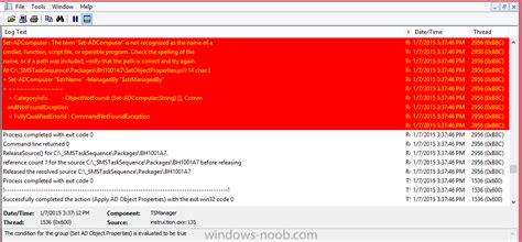 Using Powershell To Apply Task Sequence Variables Configuration Manager Windows