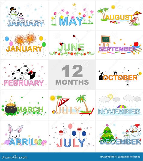 12 Months Logo