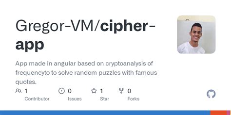 github gregor vm cipher app