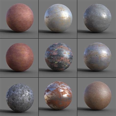 Rusty Metal Shaders Daz Content By Cyrax3d