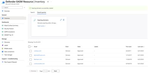 Inventory Filters Overview Defender Easm Inventory Filters Overview