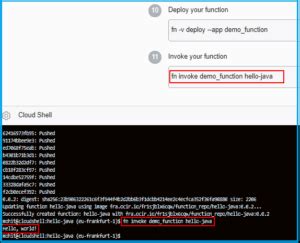Functions And Events In Oracle Cloud Infrastructure OCI