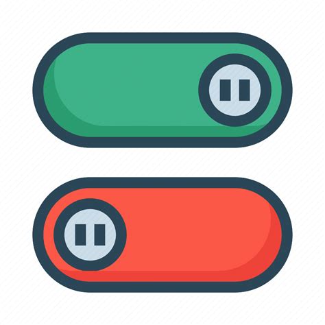 Active Off On Switch Toggle Icon Download On Iconfinder