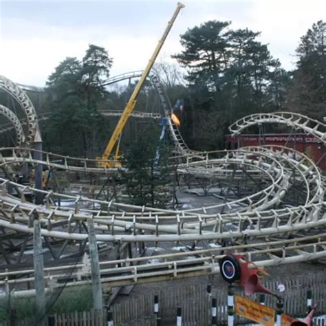 Demolition Of The Corkscrew Rollercoaster Time Lapse Systems