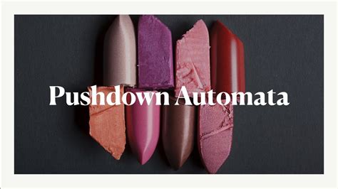 ทฤษฎีการคำนวณtheory Of Computation Pushdown Automata 12 Youtube