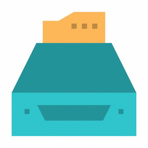 Accounting Accounts Data Database Files Inbox Storage Icon