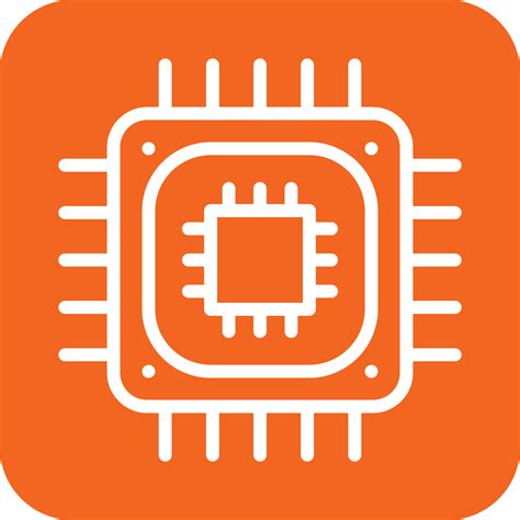 CPU Processor Icon Vector Design Vector Art At Vecteezy