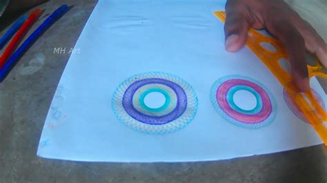 Spirograph Ruler Scale Spirograph Design Ruler Youtube