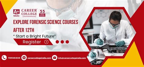 Explore Forensic Science Courses After 12th