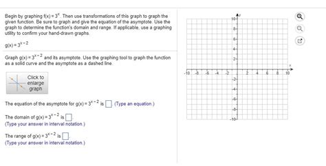 Solved Begin By Graphing Fx 3 Then Use Transformations
