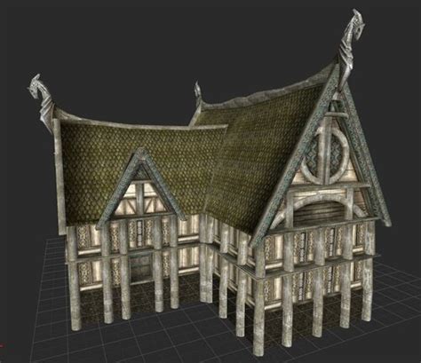 Customized Whiterun Houses And Parts A Resources For Mods Based By Using Custom Buildings