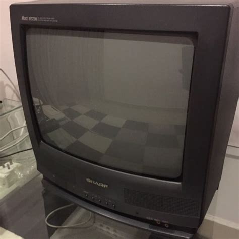 Sharp Crt Working Condition Tv And Home Appliances Tv And Entertainment