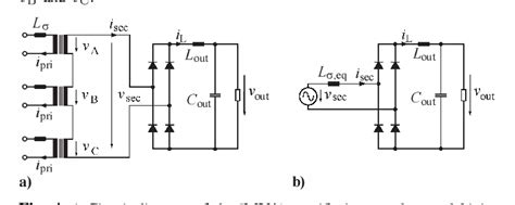 Figure 4 From Detailed Analysis And Design Of A Three Phase Phase Modular Isolated Matrix Type