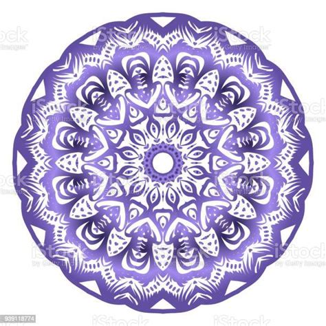 완벽 한 만다라입니다 현대 장식 름 벡터 모양을 지정 합니다 벡터 일러스트 레이 션 갈색에 대한 스톡 벡터 아트 및 기타 이미지 갈색 곡선 꽃 식물 Istock