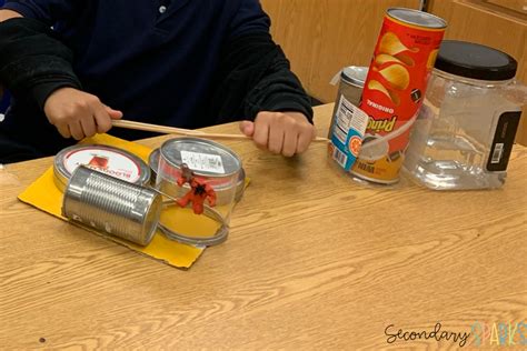 Sound Waves Project Based Learning Create An Instrument Secondary Sparks
