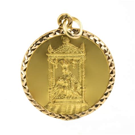 Medalla Virgen De Covadonga 035 Gramos