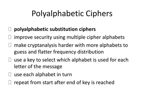 Ppt Substitution Ciphers Powerpoint Presentation Free Download Id 9146673