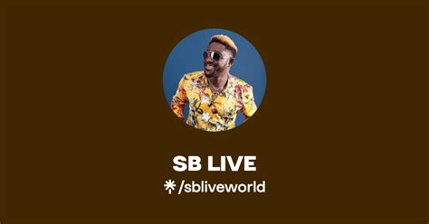 SB LIVE | Instagram, Facebook | Linktree