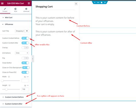 how to use edd mini cart widget by element pack