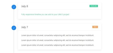 Css Timeline Top Html Timeline Design