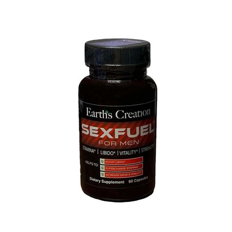 Potenciador Natural Masculina Earths Creation Sex Fuel For Men 60