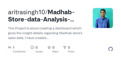 Github Aritrasingh Madhab Store Data Analysis With Powerbi This Project Is About Creating A