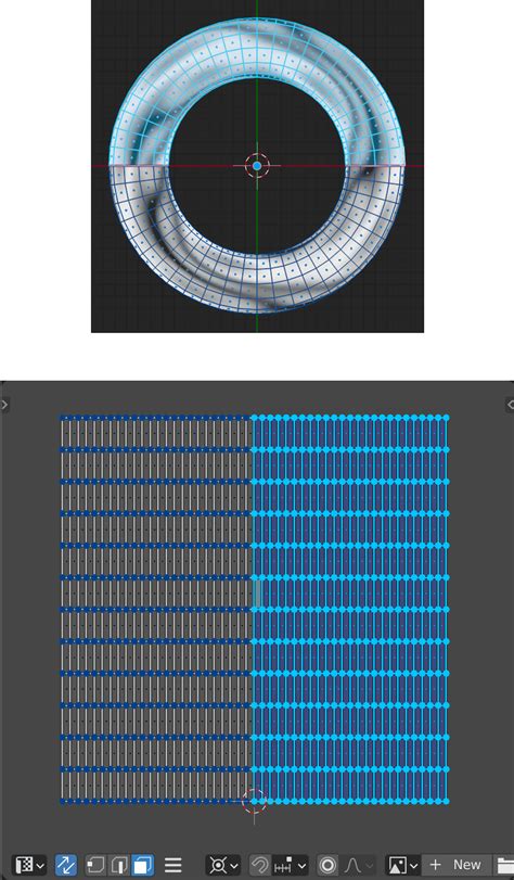 materials how can i hide texturing seam in torus blender stack
