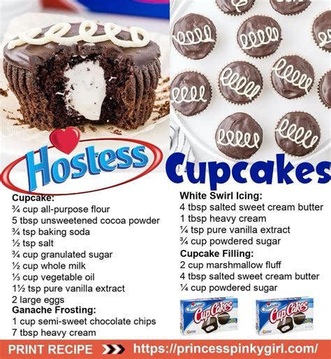 Hostess Cupcake Recipe Cupcake Recipes Hostess Cupcakes Cupcake Cakes