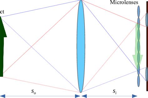 Schematic Representation Of The Structure Of A Standard Plenoptic Download Scientific Diagram