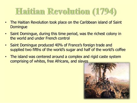 Haitianische Revolution Definition Erwiml