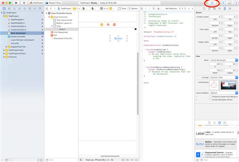 Xcode Create Outlet Ctrldrag Support Portal