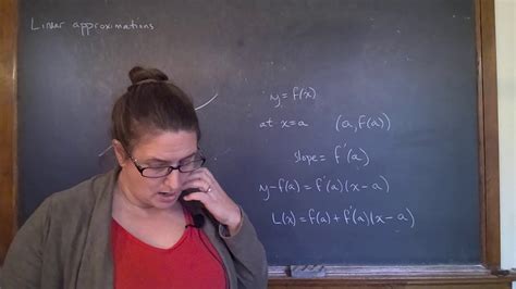 Linear Approximations Youtube