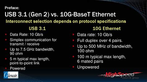 high speed datalink connectors and cables for ethernet grade protocols
